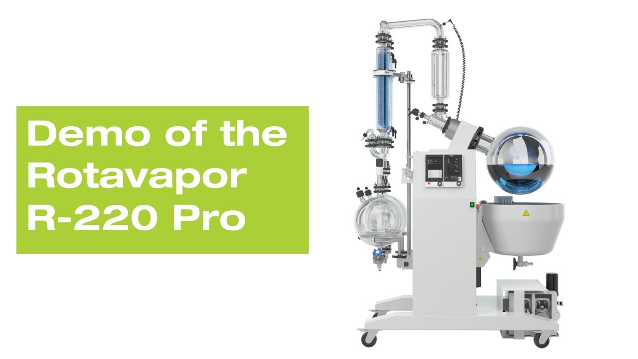 Demo of the Rotavapor R-220 Pro - YouTube