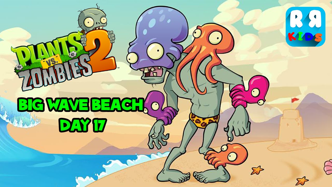 Plants Vs Zombies 2 - Big Wave Beach - Day 17 - iOS / Android ...