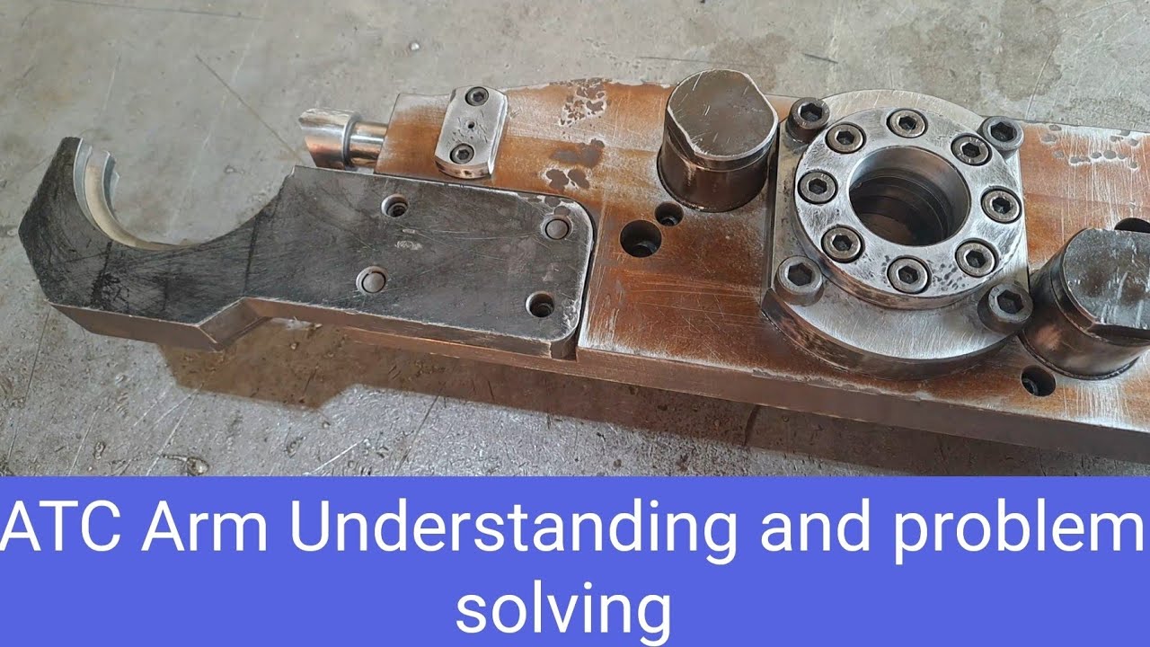 Automatic tool changer Arm understanding & troubleshooting #atc - YouTube
