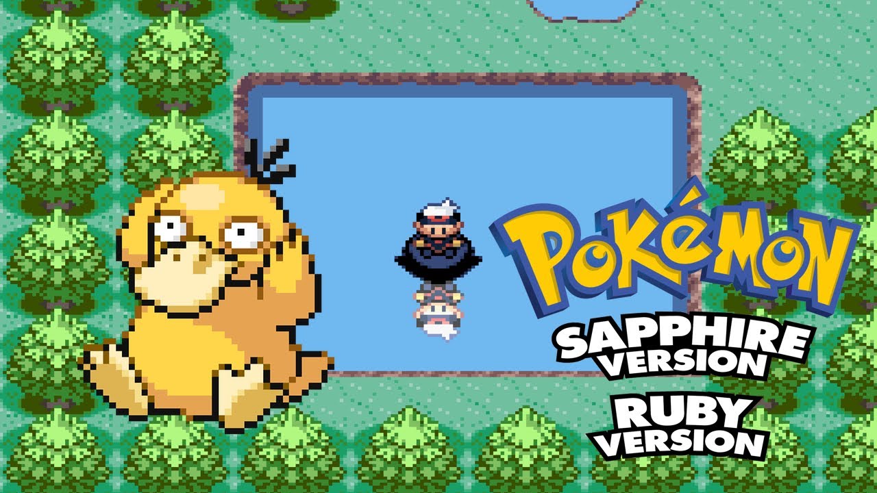 How to get Psyduck in Pokemon Ruby & Sapphire - YouTube
