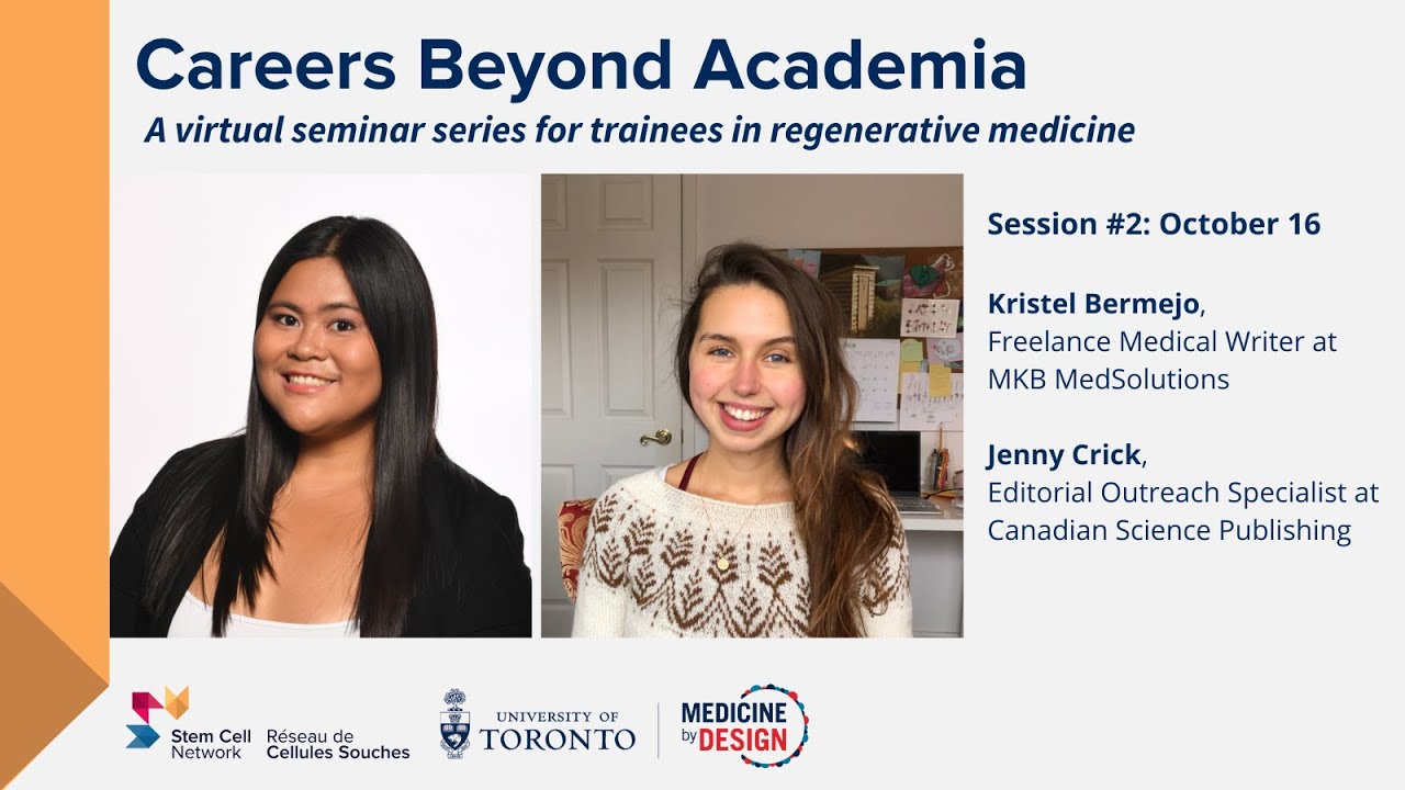 Careers Beyond Academia, October 16, 2024 - YouTube