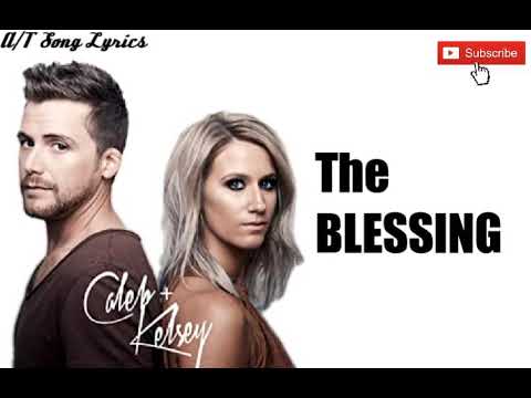 Caleb + Kelsey (cover)/ THE BLESSING (Christmas version) - YouTube