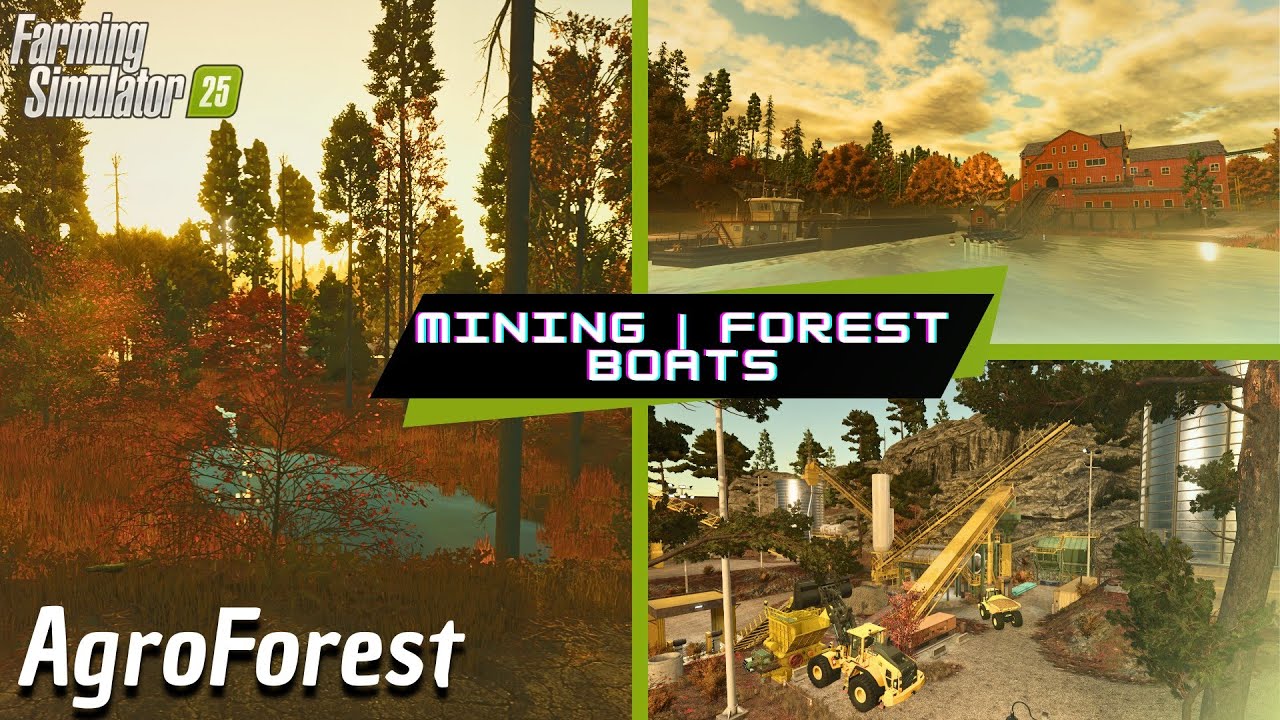 🚨 The BEST Map in FS25? AGROFOREST Has EVERYTHING! 📢 - YouTube