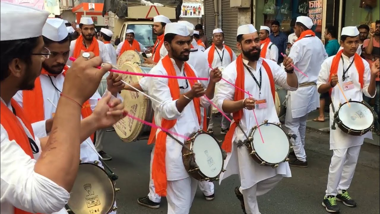 HD: Shri Ram Pathak 2018 ( Indian Dhol-Tasha ) Kasaba Ganapati Pune ...