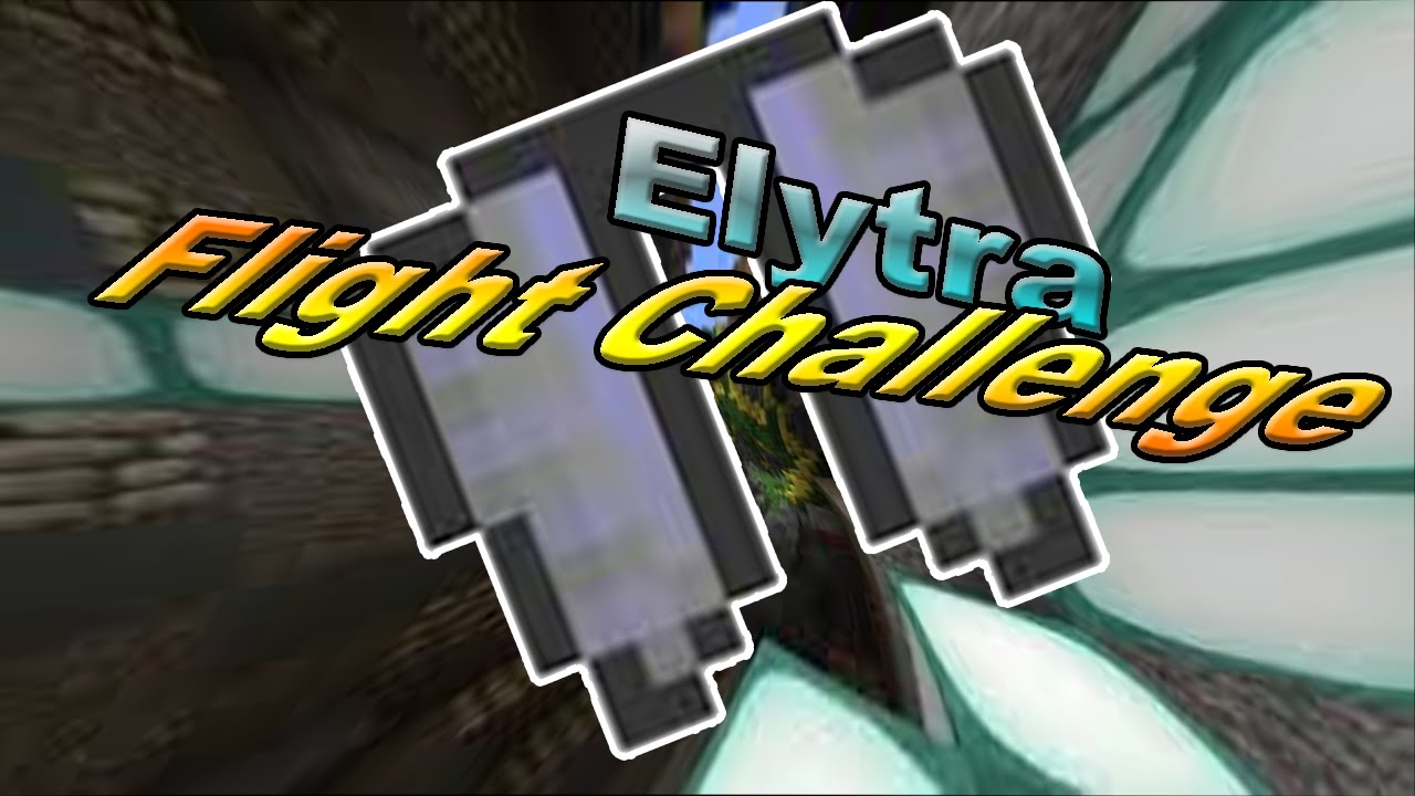 Minecraft 1.9 | Elytra Challenge Map 1!! | Parkour with flying! - YouTube