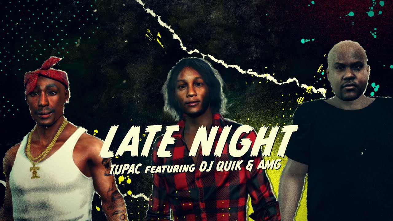 Tupac Late Night (Music Video) Featuring AMG, and DJ Quik - YouTube