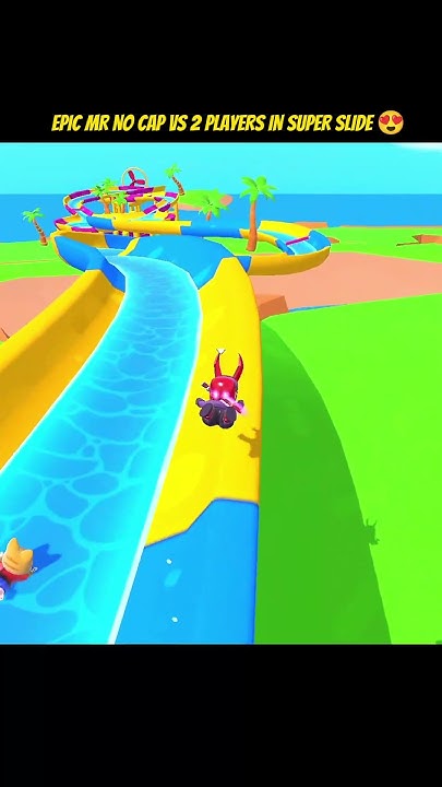 Epic Mr No Cap Vs 2 Players Battle In Superslide 😍 Stumble Guys 0.84.1 Update 🔥 - YouTube