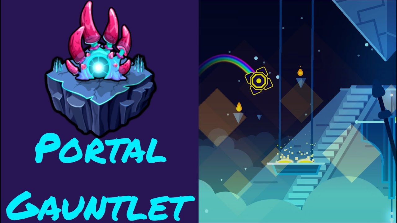 Portal Gauntlet completed (all levels & all coins) | Geometry Dash 2 2 ...
