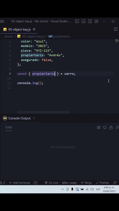 Javascript - Operador rest #javascript #shorts - YouTube