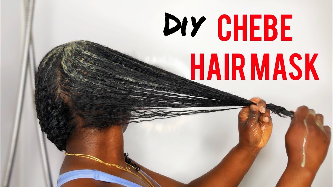EASY DIY Chebe Hair Mask | Just 6 Ingredients ALL NATURAL - YouTube