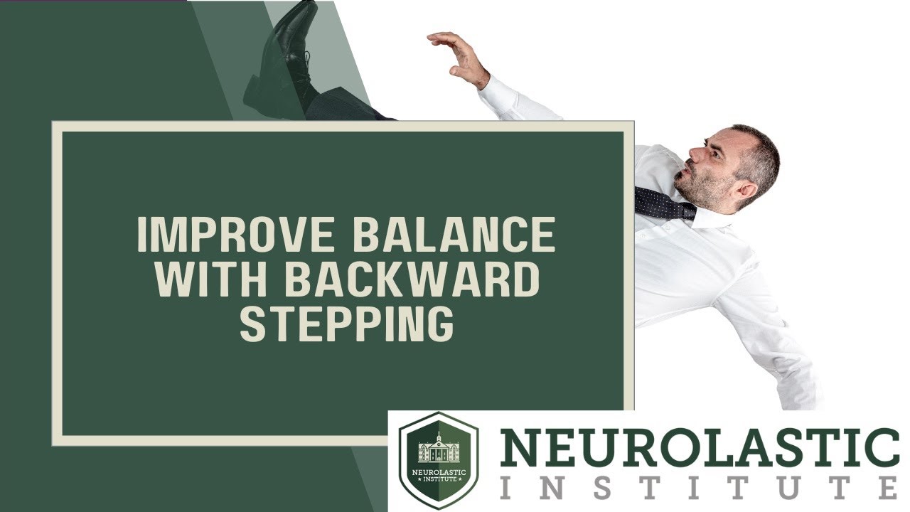 Backwards stepping to improve balance - YouTube
