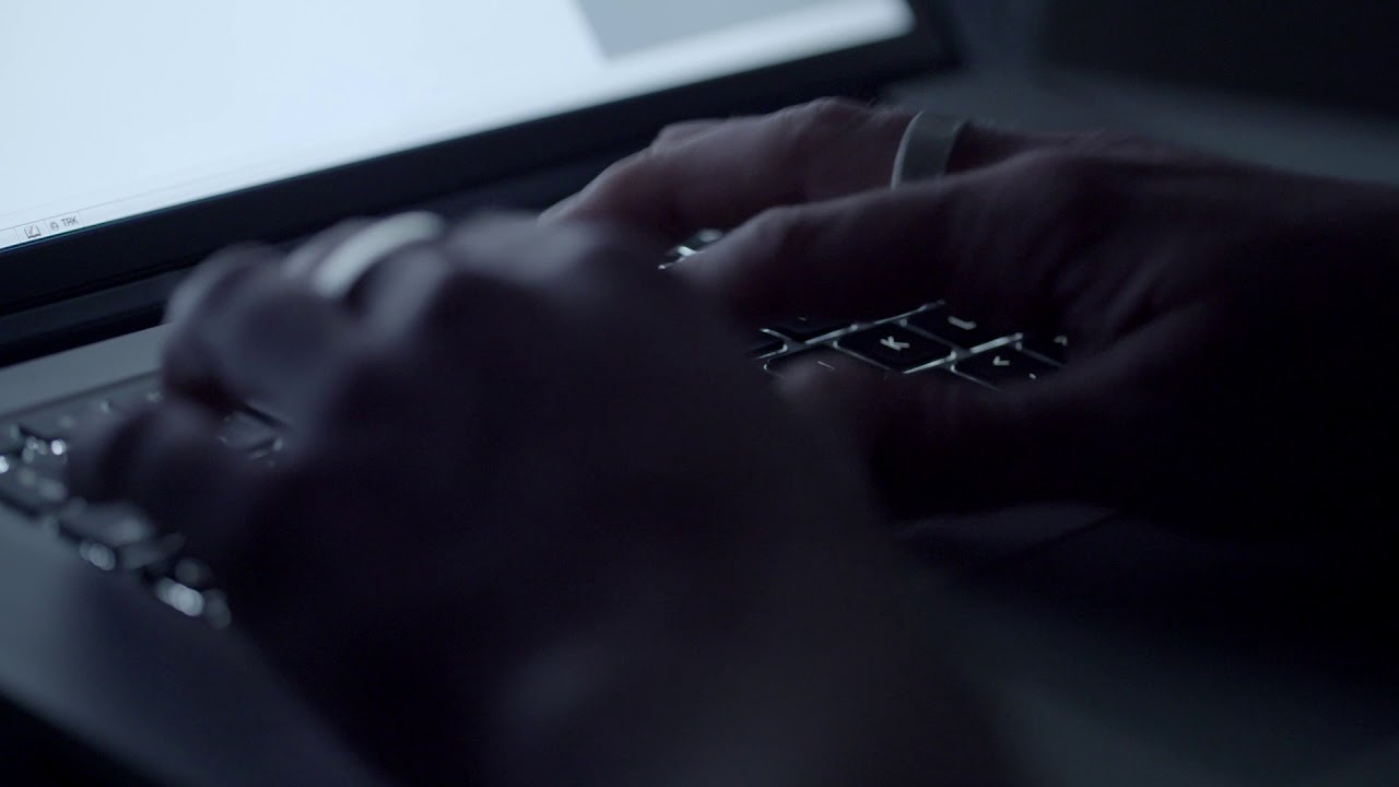 Typing dark 03 Videvo - YouTube