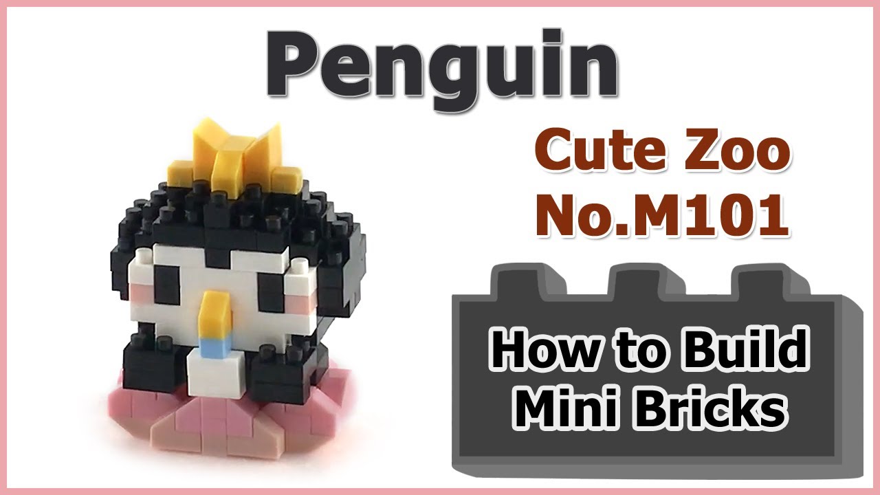 How to Build Mini Blocks Cute Zoo Penguin M101 Review Instructions ...