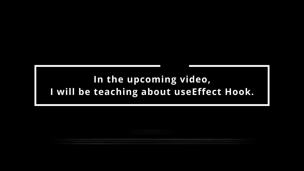 ReactJs - useEffect - teaser - YouTube