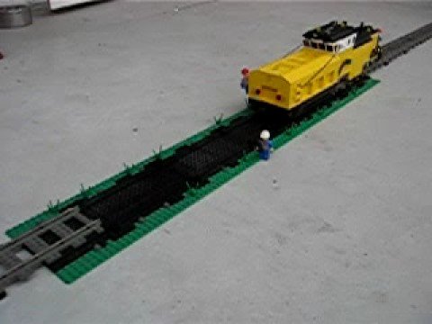LEGO Track laying machine... and it works! 1 - YouTube