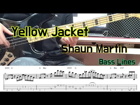 Shaun Martin - Yellow Jacket 베이스라인 만들어 연주하기 - YouTube