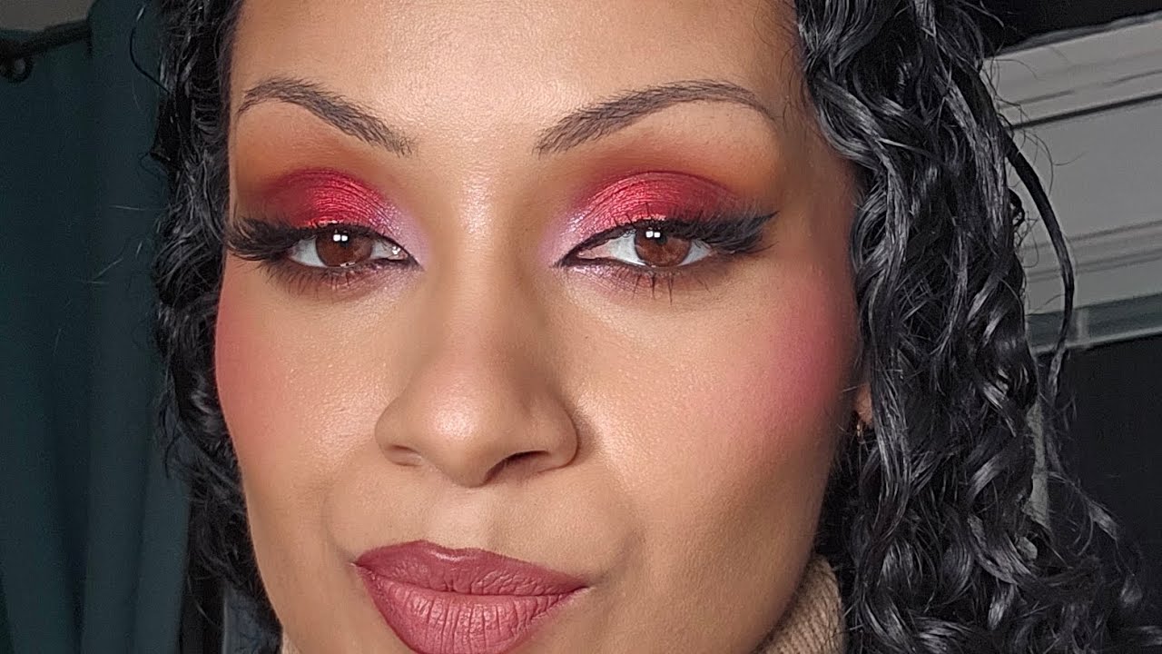 Red Glam Makeup #makeuptutorial - YouTube