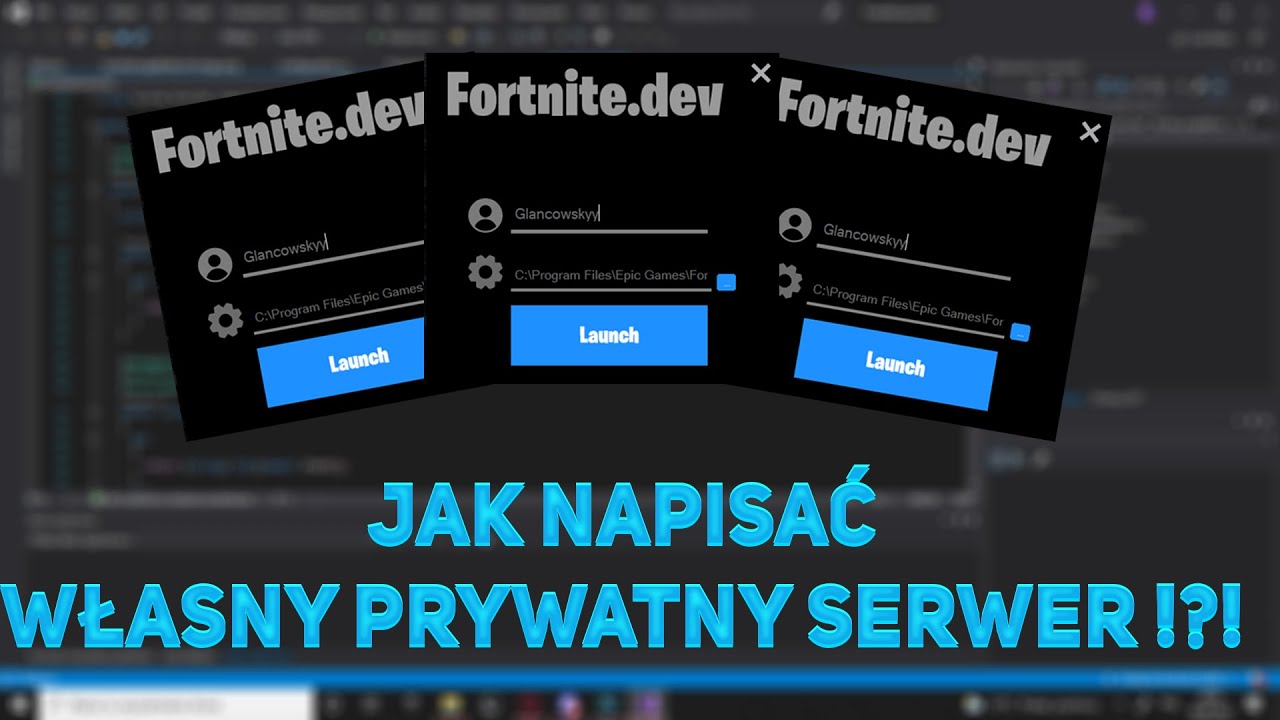 Jak zrobić i pobrać własny prywatny serwer w fortnite ?!? *Source Code ...