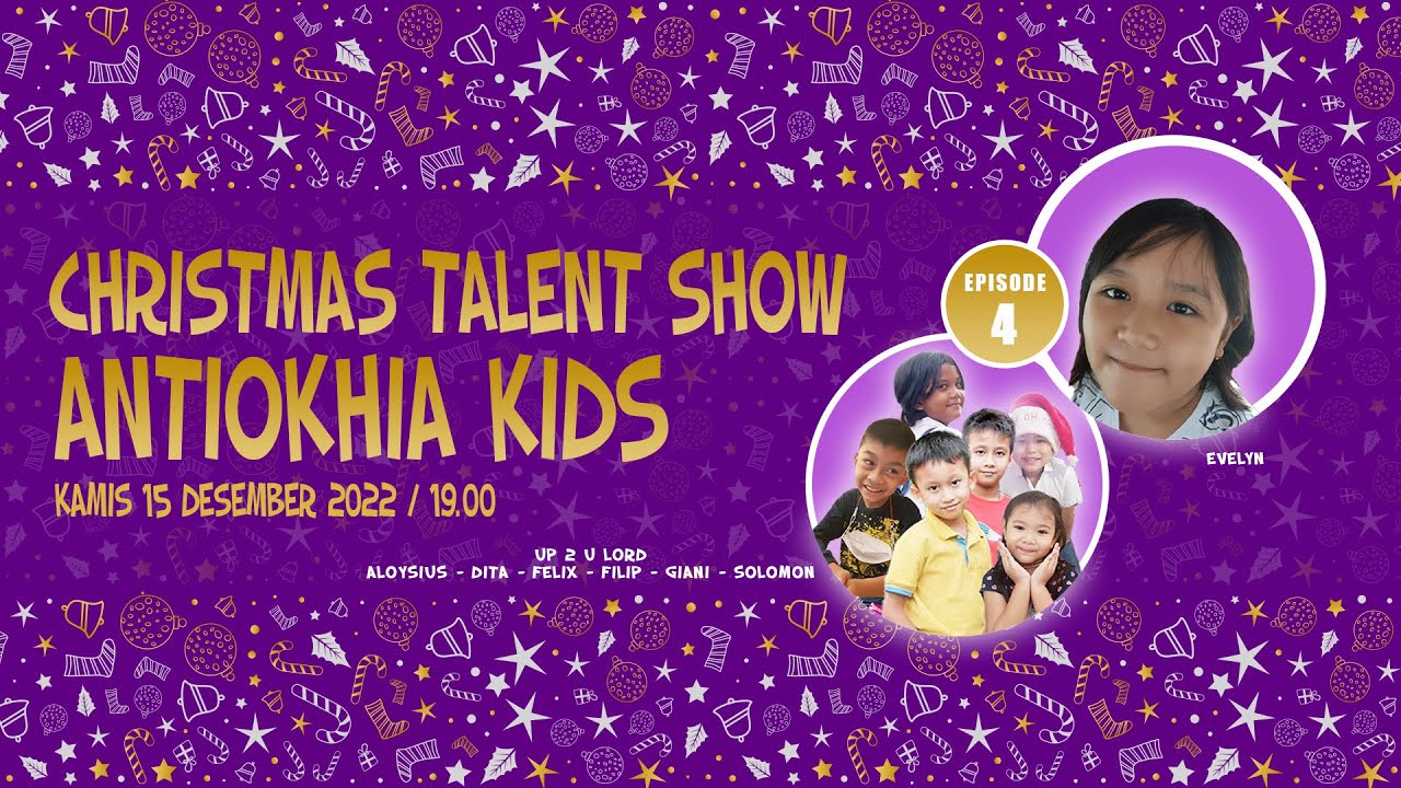Antiokhia Kids Christmas Talent Show - Up2U Lord (Al, Solomon, Felix ...