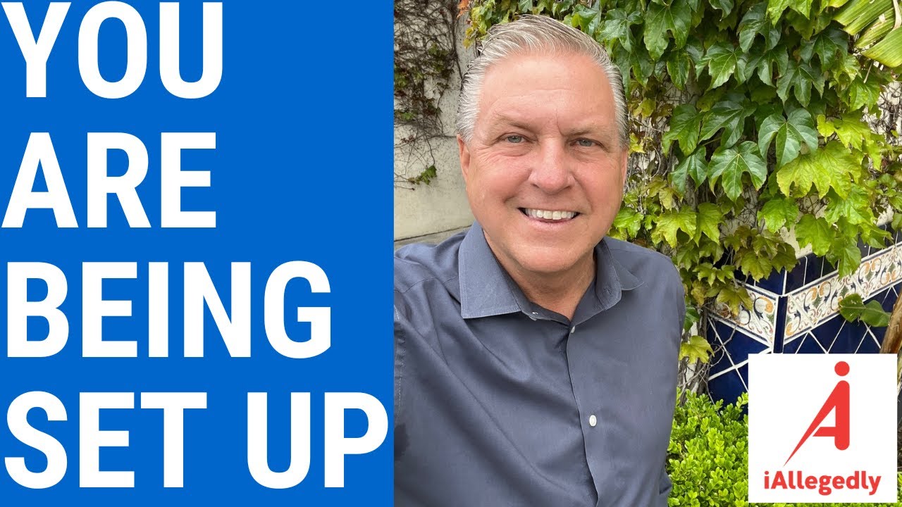 You Are Being Set Up - YouTube