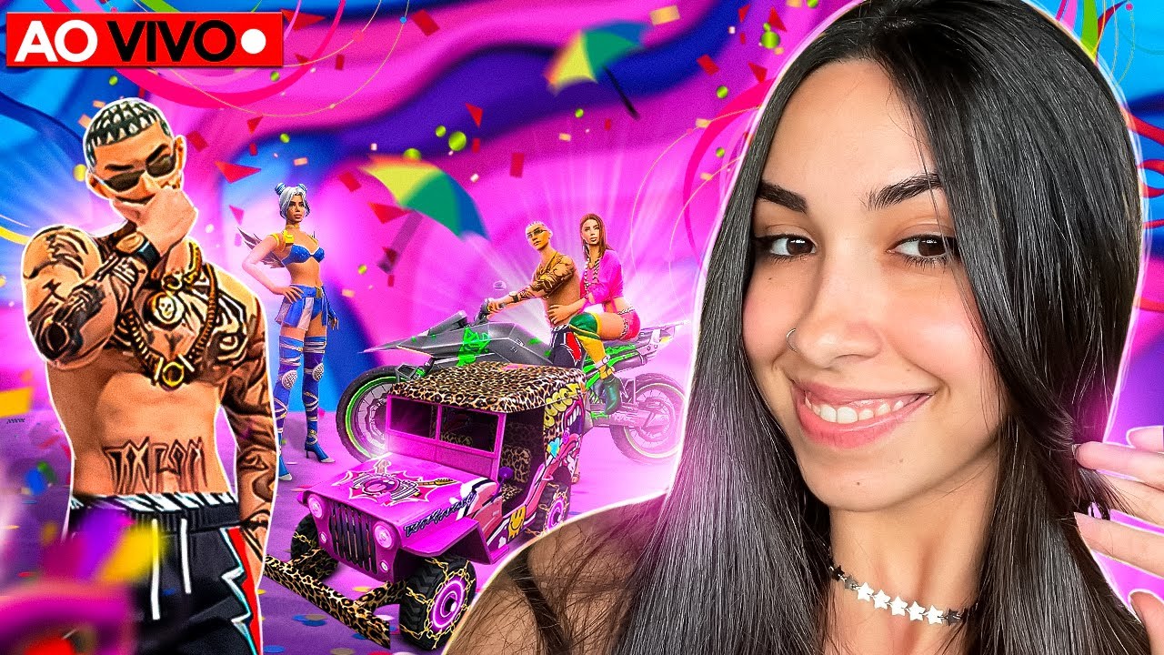 BLOQUINHO DA LETHÍCIAX 🎉👯‍♀️ FREE FIRE AO VIVO LETHICIAX FF - YouTube