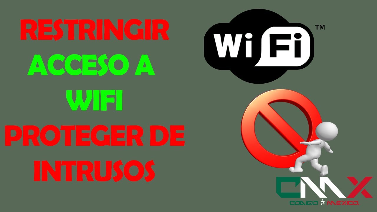 Como Restringir El Acceso A Tu Red Wifi TELMEX Evitar Intrusos En Tu ...