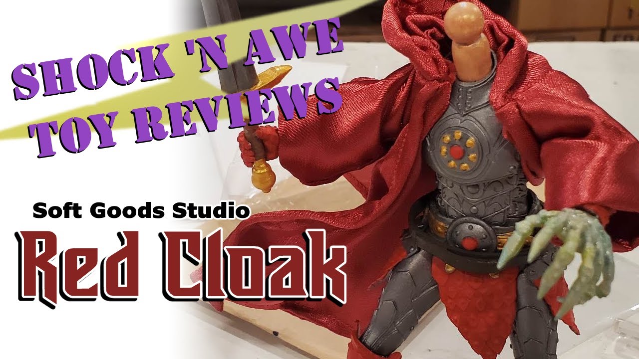 Soft Goods Studio Custom Wired Red Cloak - review - YouTube
