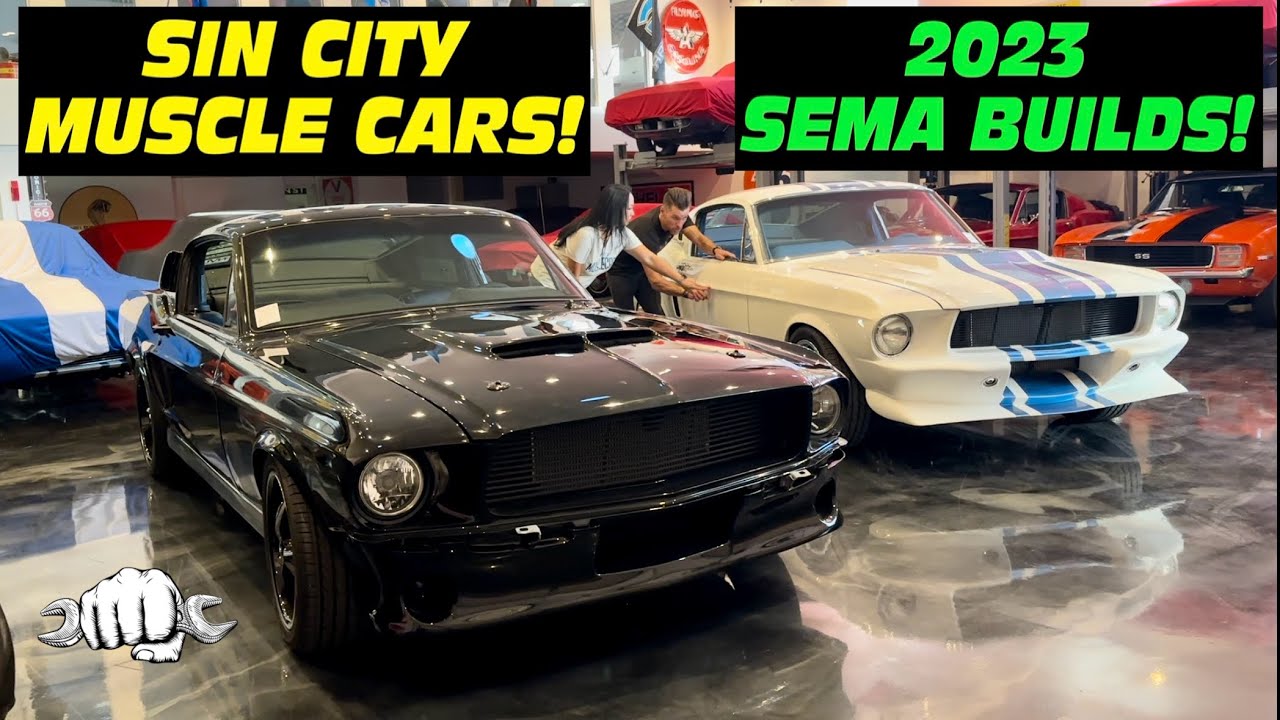 2023 SEMA Builds! Sin City Muscle Cars - Ford Mustangs! - YouTube