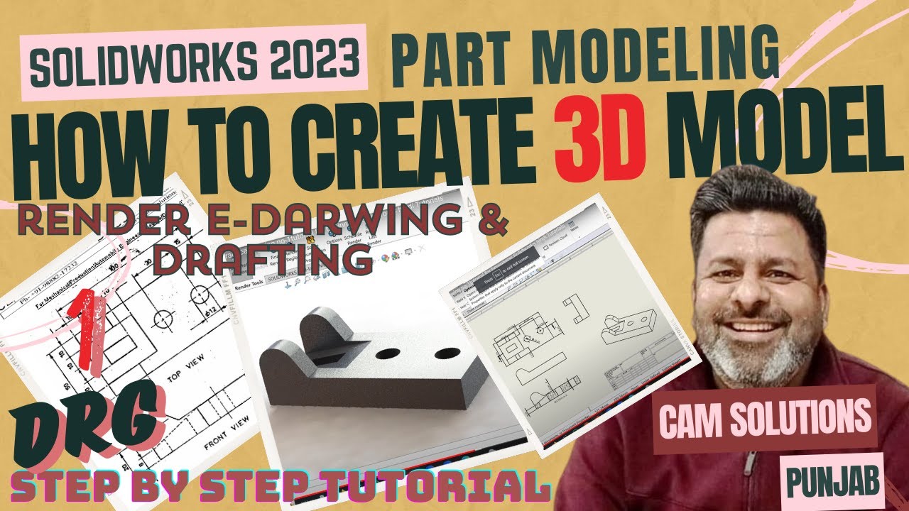 How to Start Solidworks 2024 Practice Drawing no-1tutorial for ...