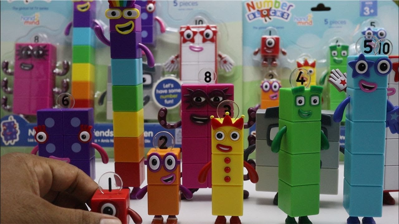 Numberblocks – Looking For Numberblock Friends 1to10! Satisfying ASMR ...