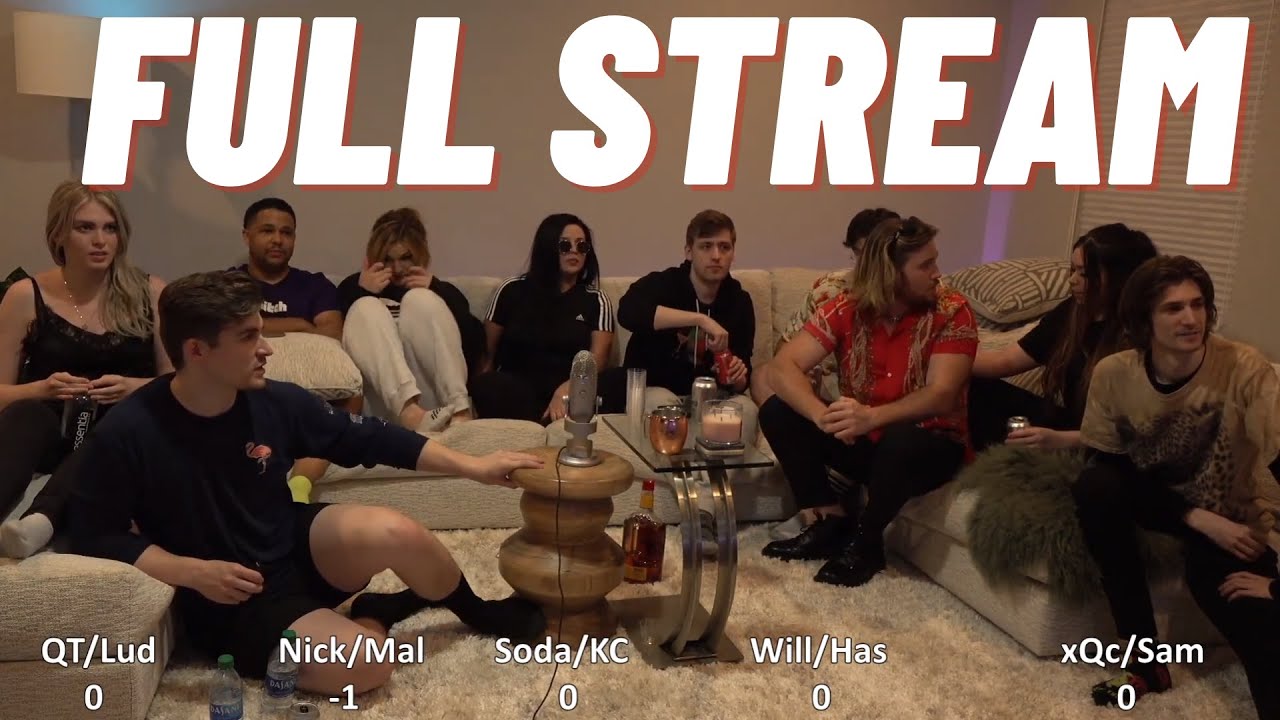 The newly wed show ft soda, xqc,adept,malena,kaceytron,austin show ...