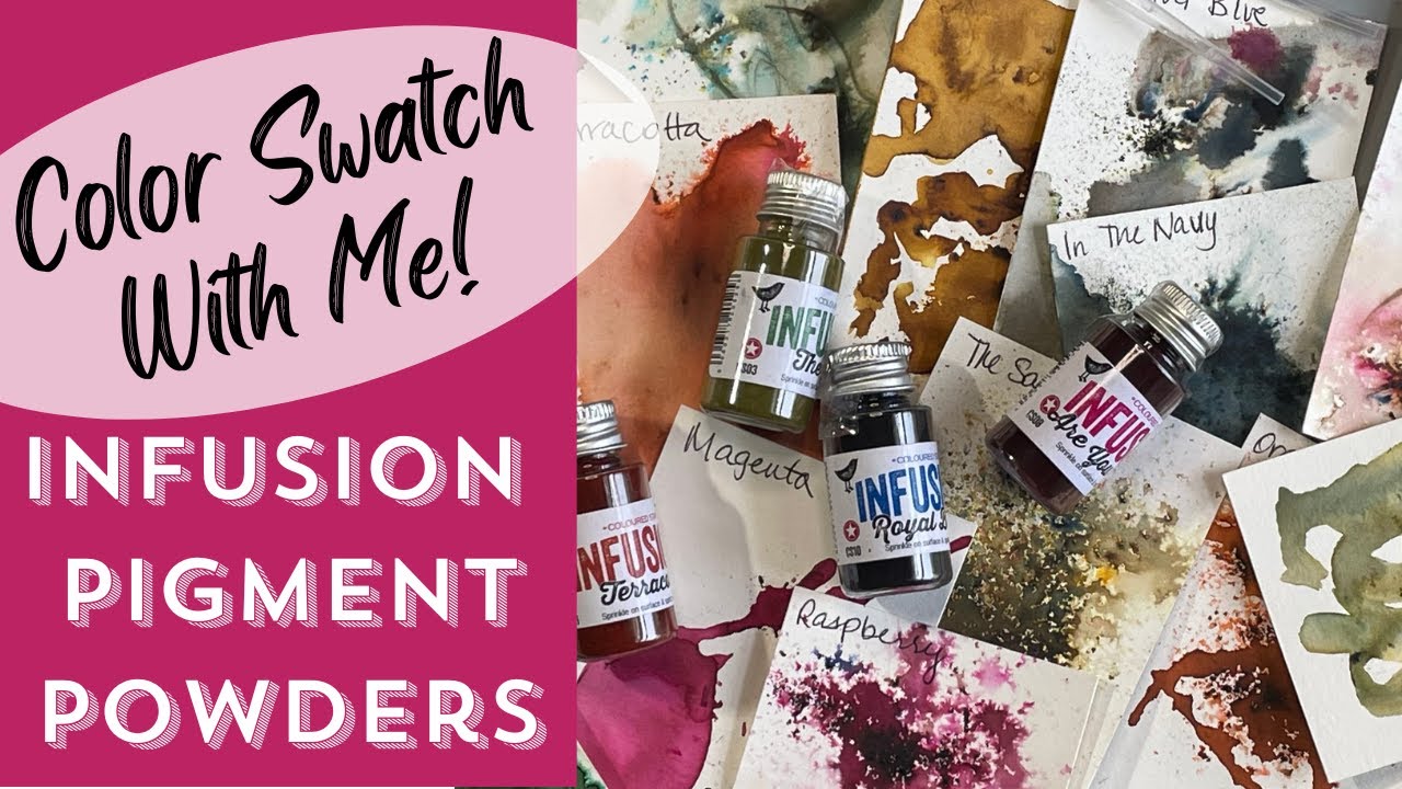 Achieve Mesmerizing Colors with Infusions Pigment Powders! - YouTube