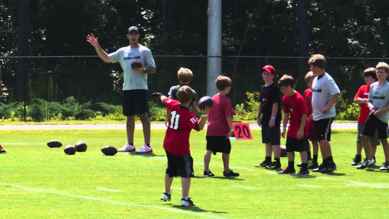 Jake Aaron Murray Football Camp 2015 - YouTube