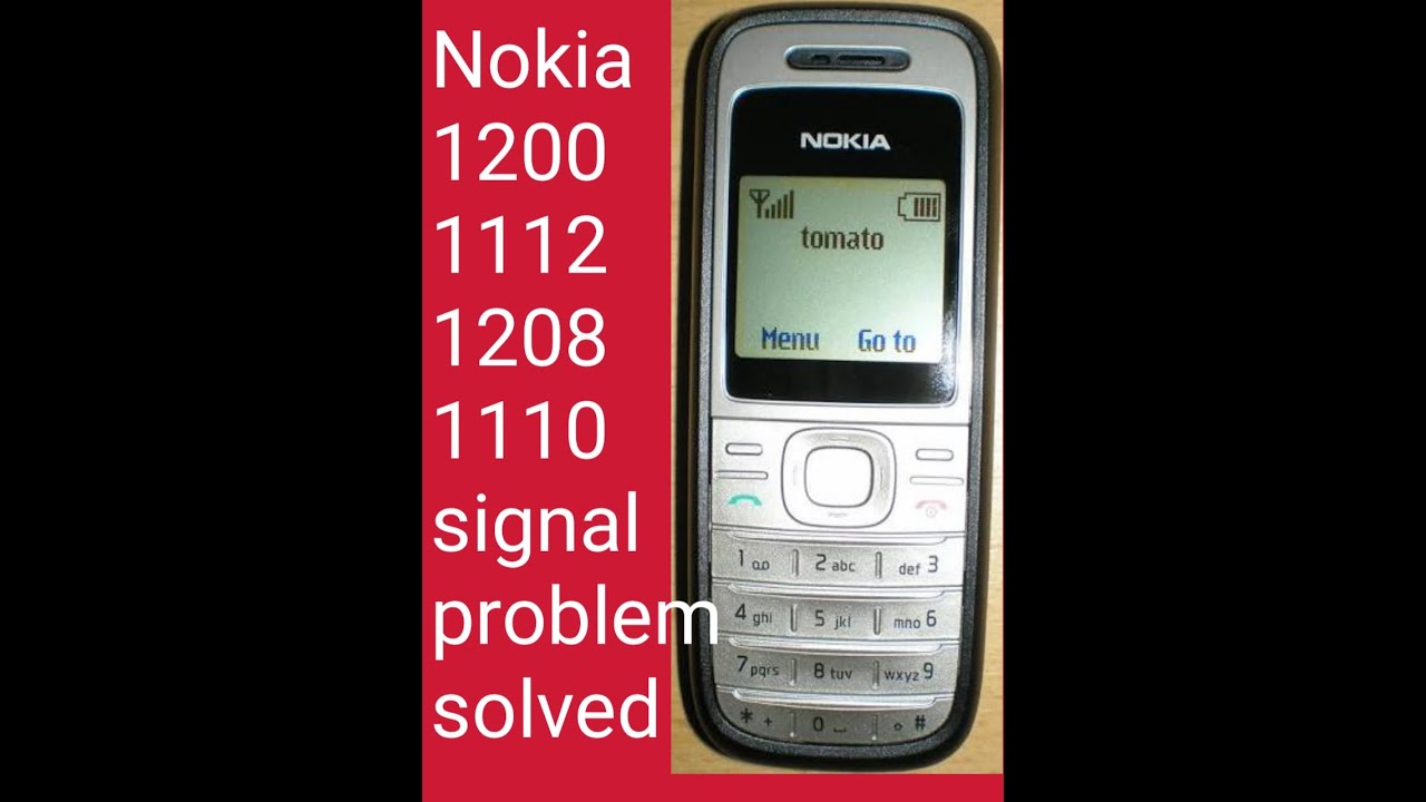 nokia mobile 1112 1200 1208 1215 signal ic jumper ways - YouTube