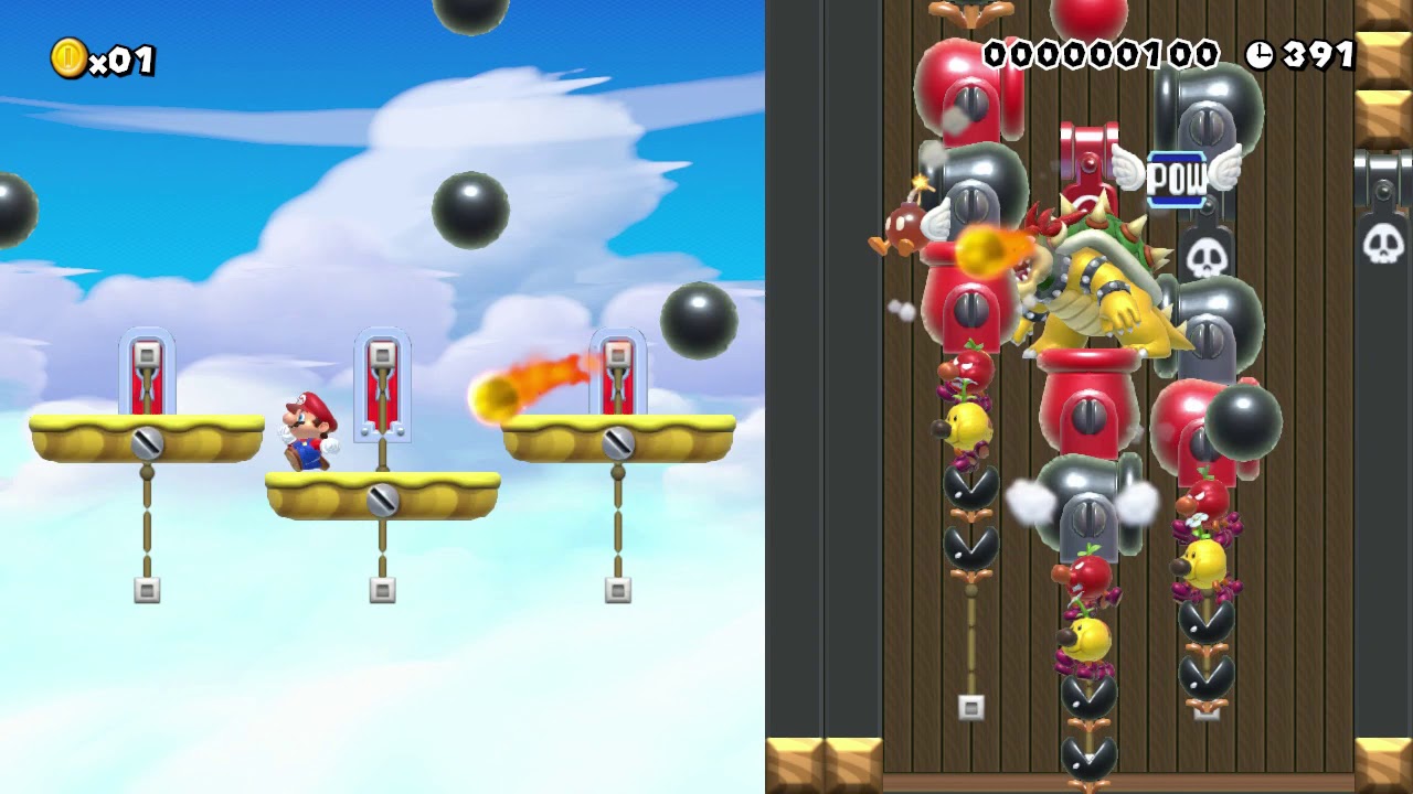 [3YMM] Storm the Koopa Cruiser! by Gilmore - Super Mario Maker - YouTube