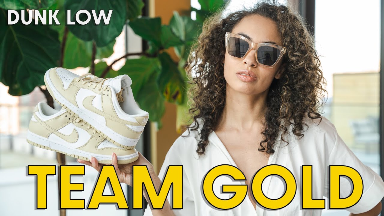 A GOOD DUNK FOR SPRING! TEAM GOLD Nike Dunk Low On Foot Review and How ...