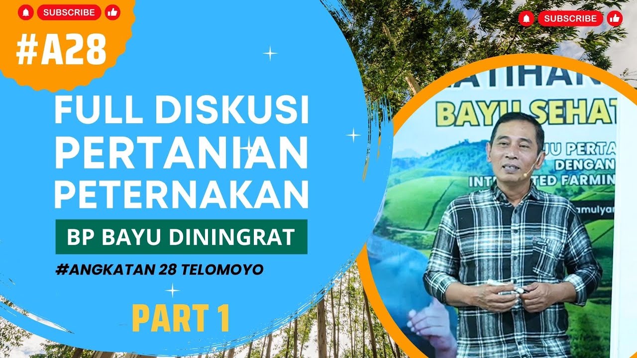 Bayu Diningrat ~ Full Diskusi Pertanian & Peternakan Part 1 - YouTube