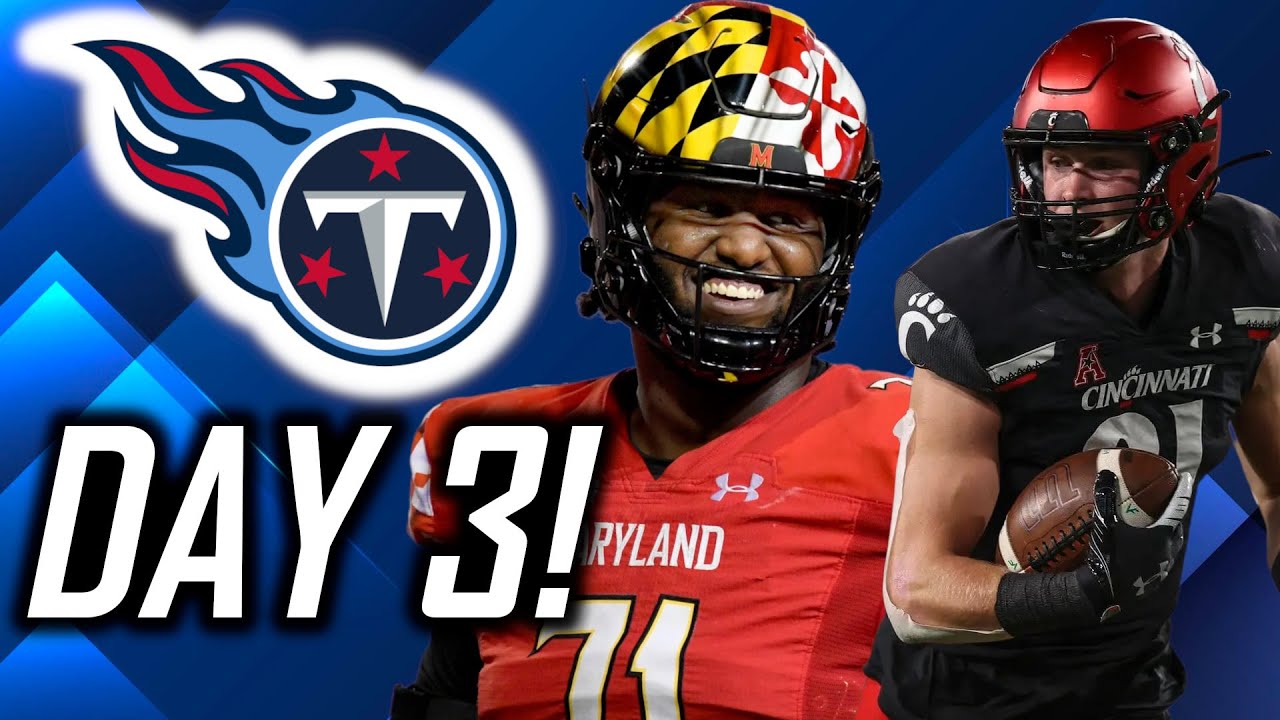 Tennessee Titans select TE Josh Whyle, OT Jaelyn Duncan, and WR Colton ...