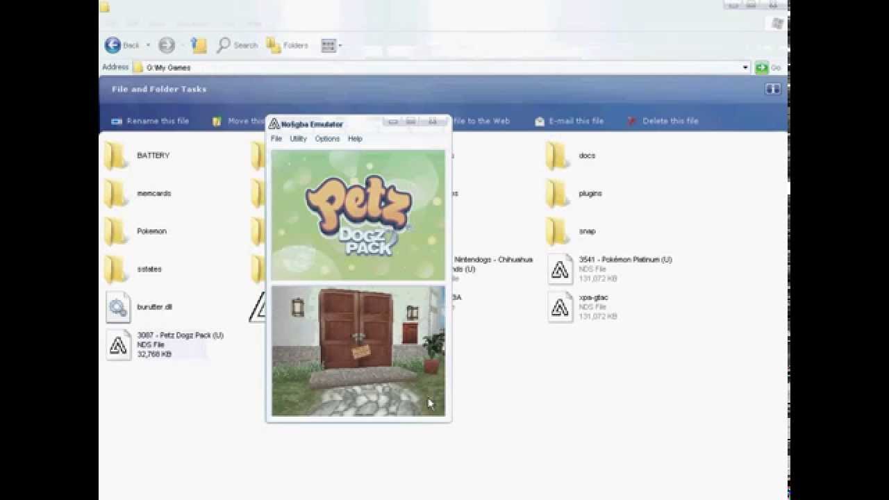 How to get Petz: Dogz Pack for NDS Emulator - YouTube
