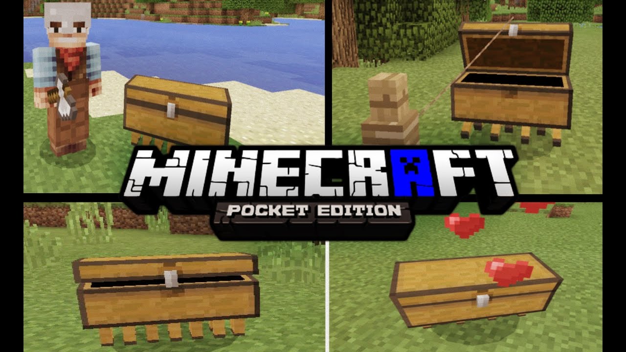 Nuevo Mob | Cofre Mascota Minecraft PE 0.17.2/1.0 | Chest Pet - Addon ...