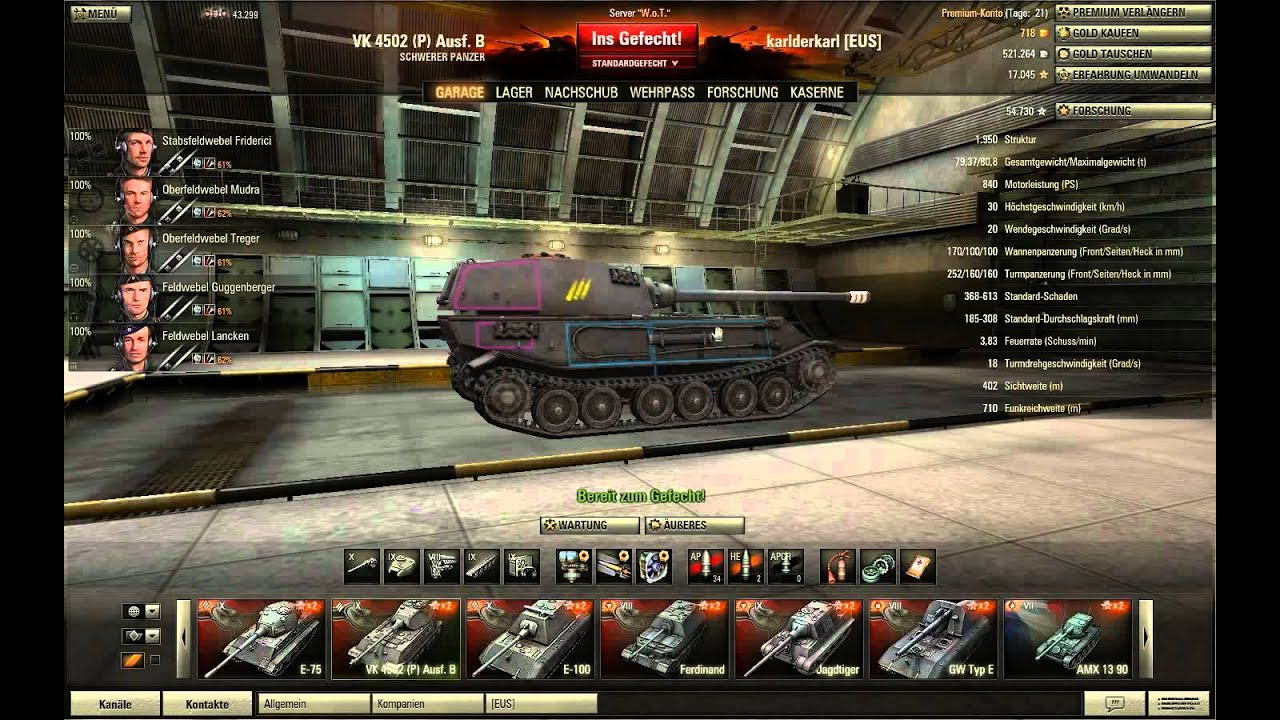 World of Tanks [German] Karl´s Module - YouTube