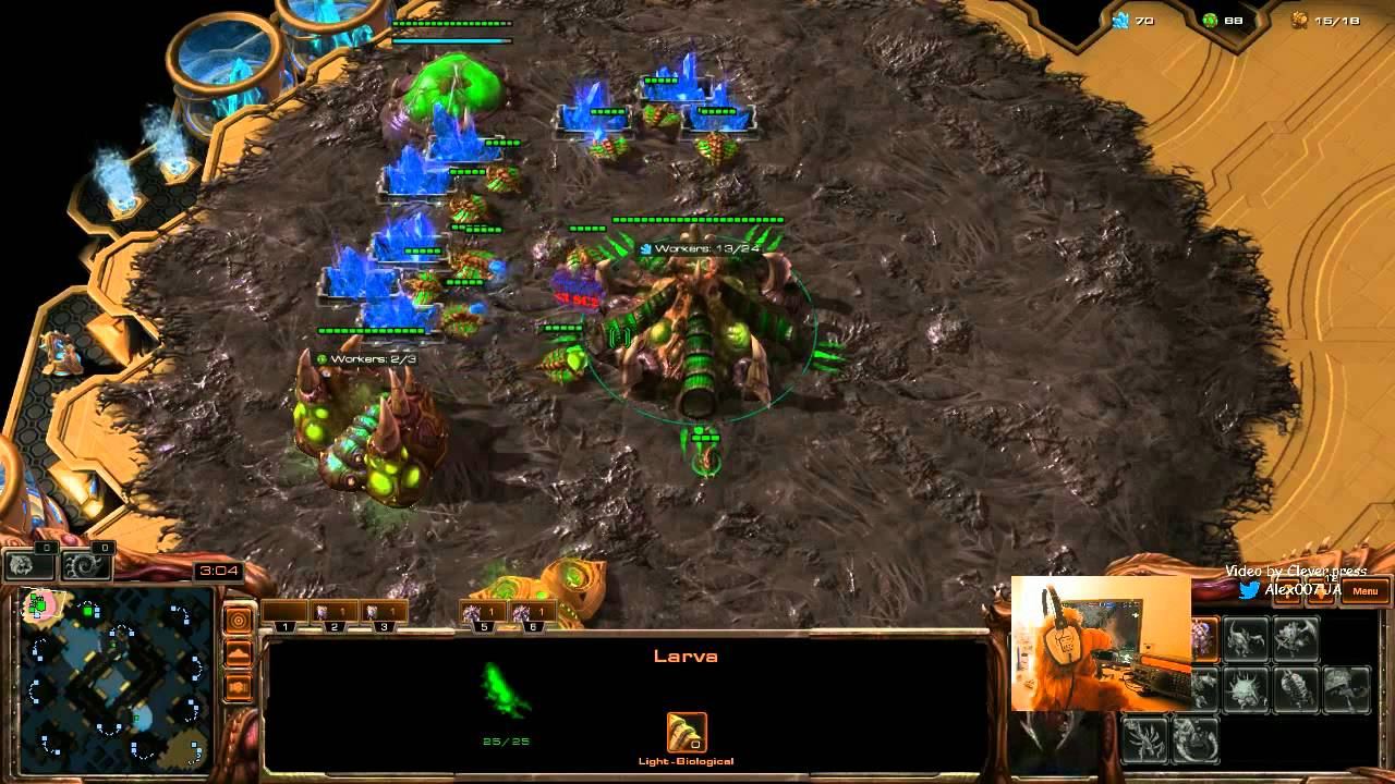 StarCraft 2 Build Order Master №4 от Alex007 ZvP - YouTube