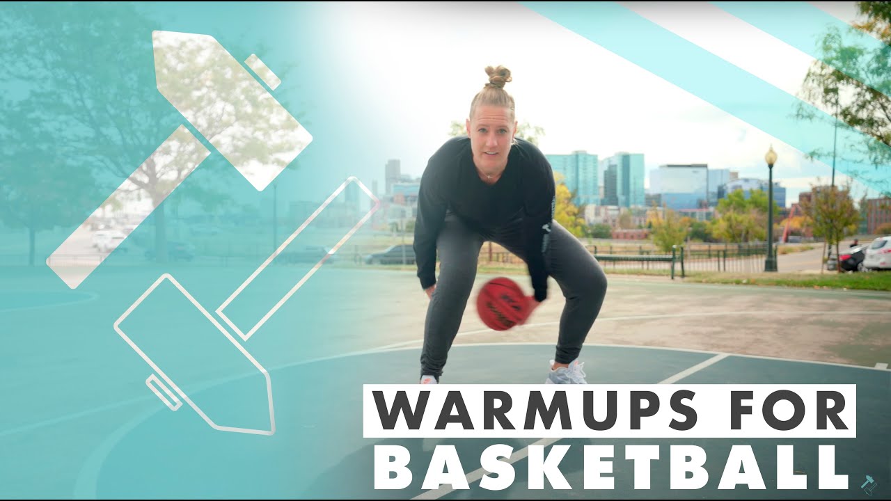 Simple basketball warmup drill for high school girls - YouTube