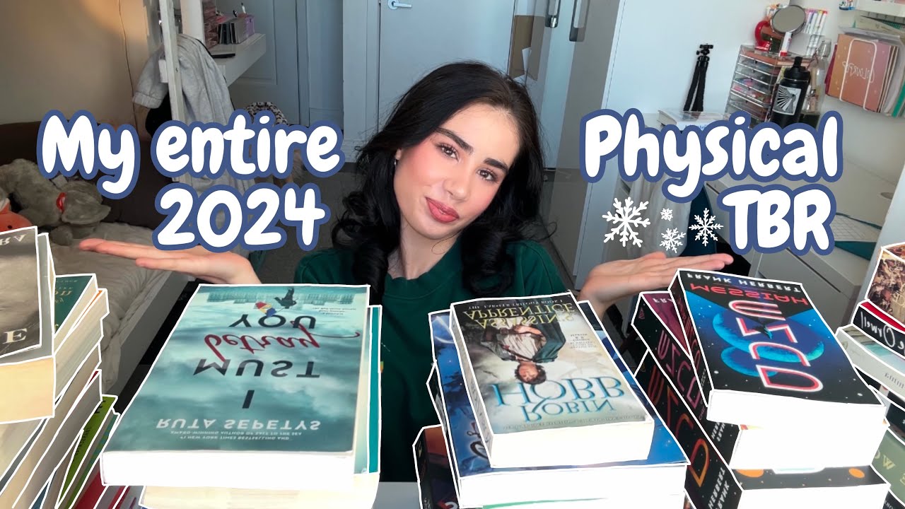 Every book on my physical tbr (45+ books!) 📚⭐️📖 (bookmas day eight) - YouTube