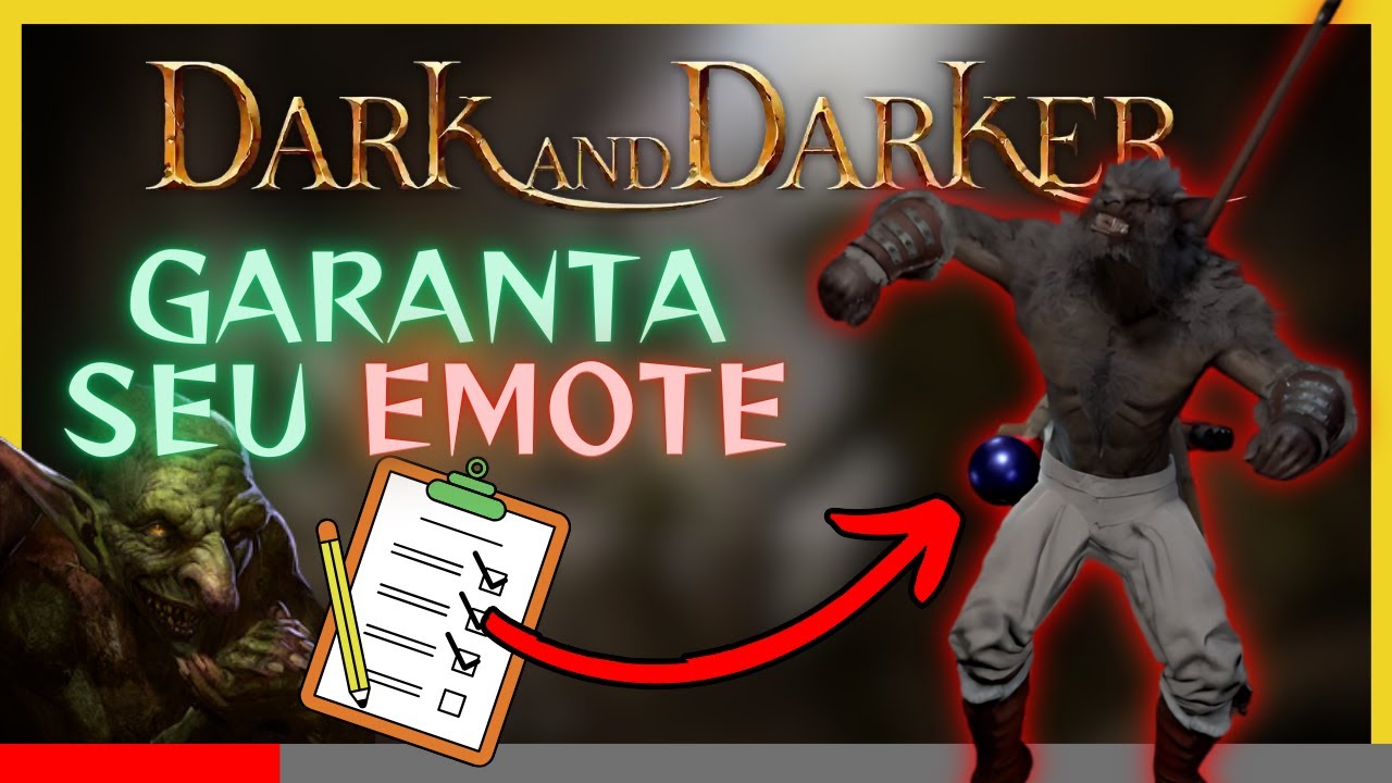 Dark and Darker - Guia De Como Pegar o Emote de Goblin - YouTube