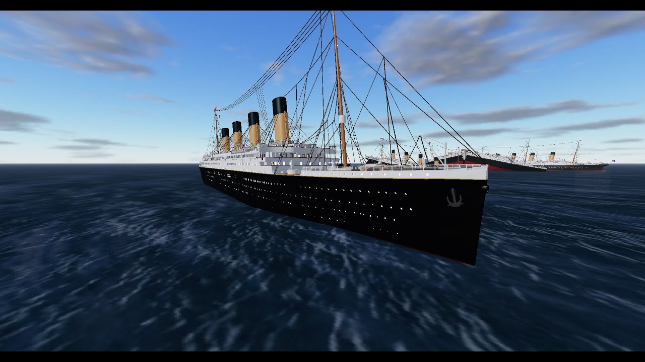 Roblox Titanic Sinking Tiny Ships Sandbox #sinkingvideos - YouTube