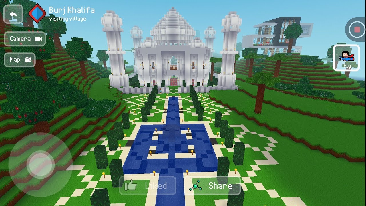 Taj Mahal - Block Craft 3d: Building Game - Crafting Game - YouTube