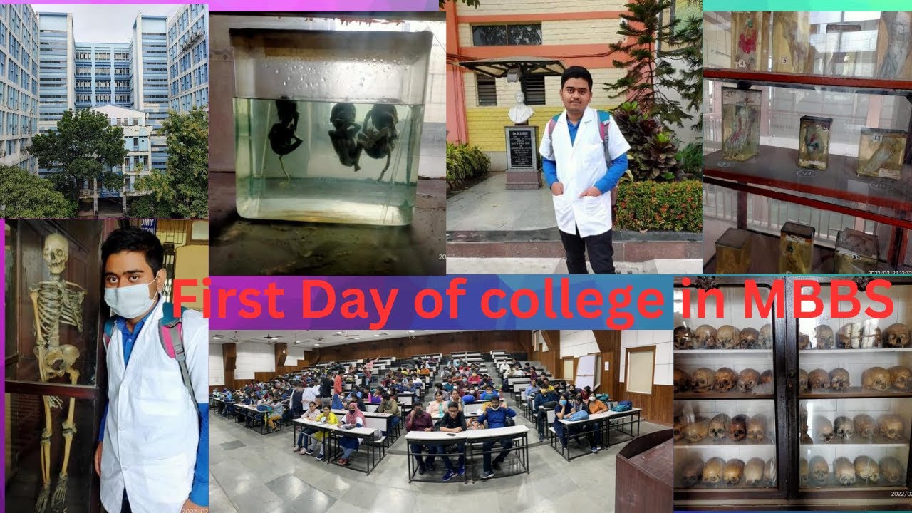 1st day of college in mbbs /First day of college life /Mbbs life /Rg ...