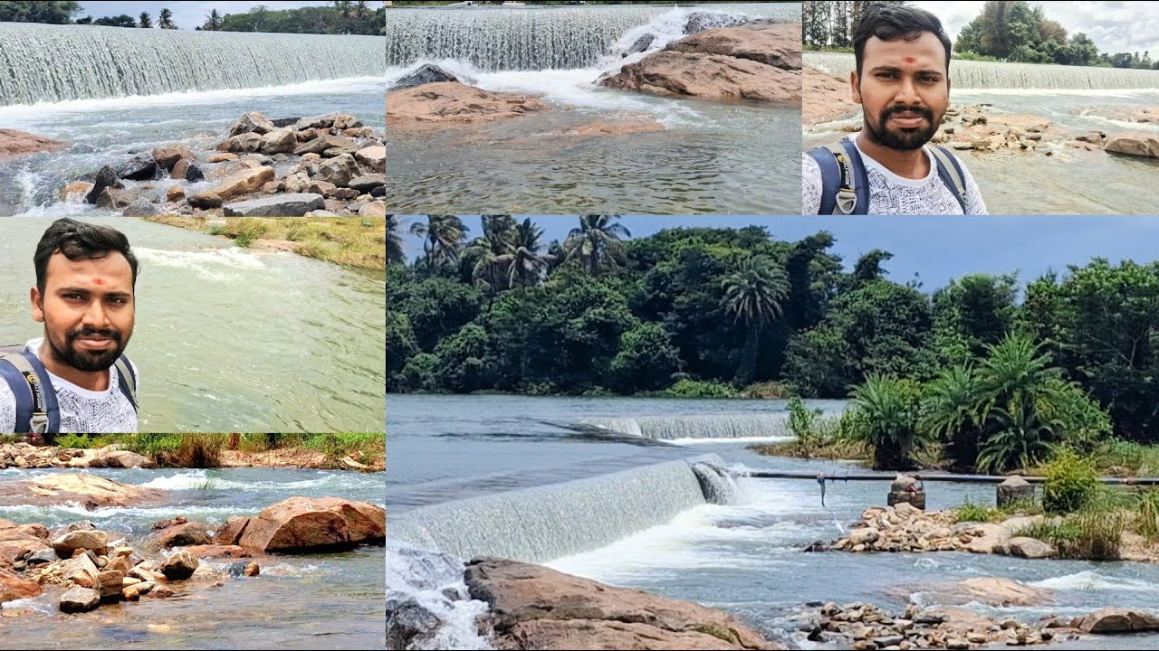 Edamuri falls / yedamurifalls at Mysore, Karnataka #harivlogs - YouTube