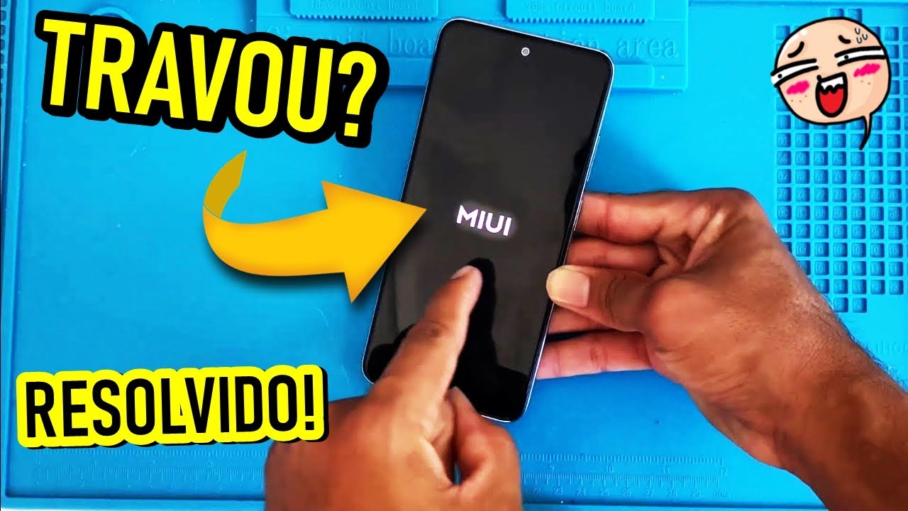 Celular Xiaomi travado na tela miui? RESOLVIDO! Redmi note 9, 10, 10s, 11, mi 3, 4, 5, Poco M3 ...